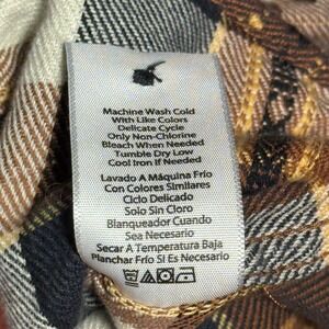 Frye | Shirts | Frye Mens Xxl Plaid Button Down Shirt Brown Black Long ...